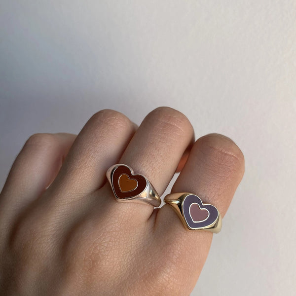 Creative Love Heart Ring – The Dreaming Willow